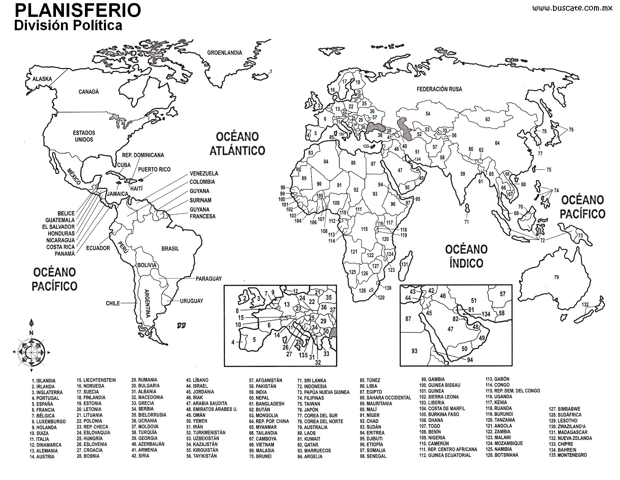 Top 32 Imagen Planisferio Productividad Empresarial